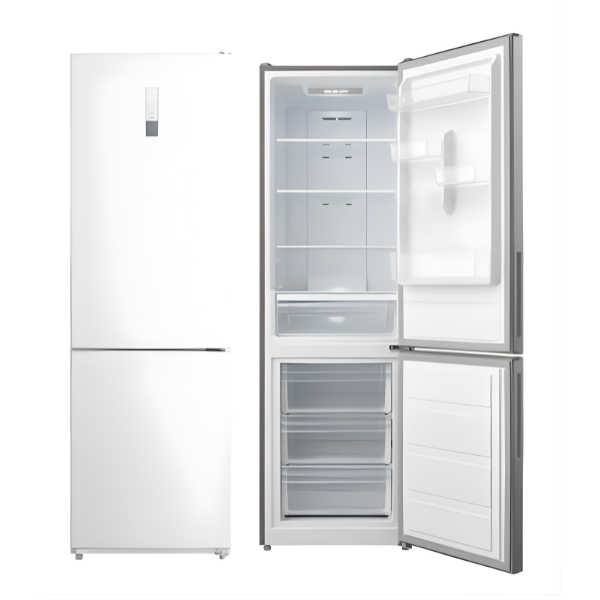 AVG No‑Frost Combi Fridge Freezer 330L, Class E, White - Right Deal Malta